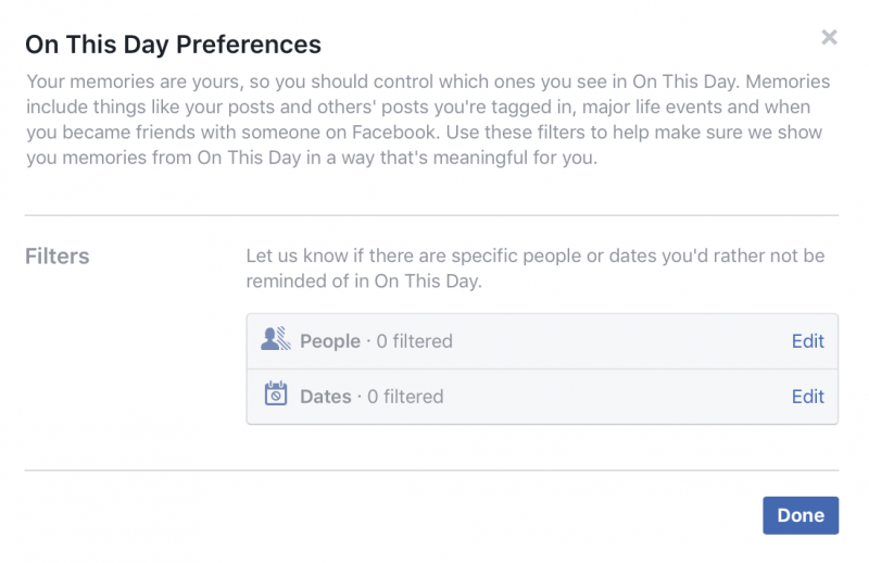How to Find Facebook Memories on the Same Day From Past Years